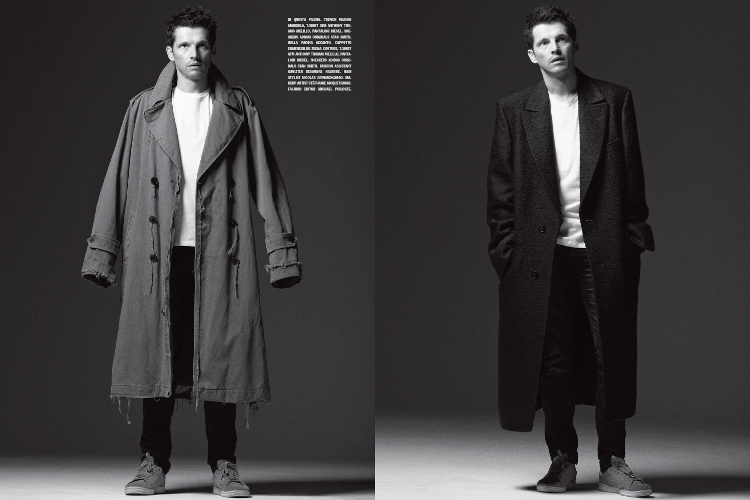 Michael Philouze - L'Uomo Vogue: Pierre Deladonchamps — Creative ...